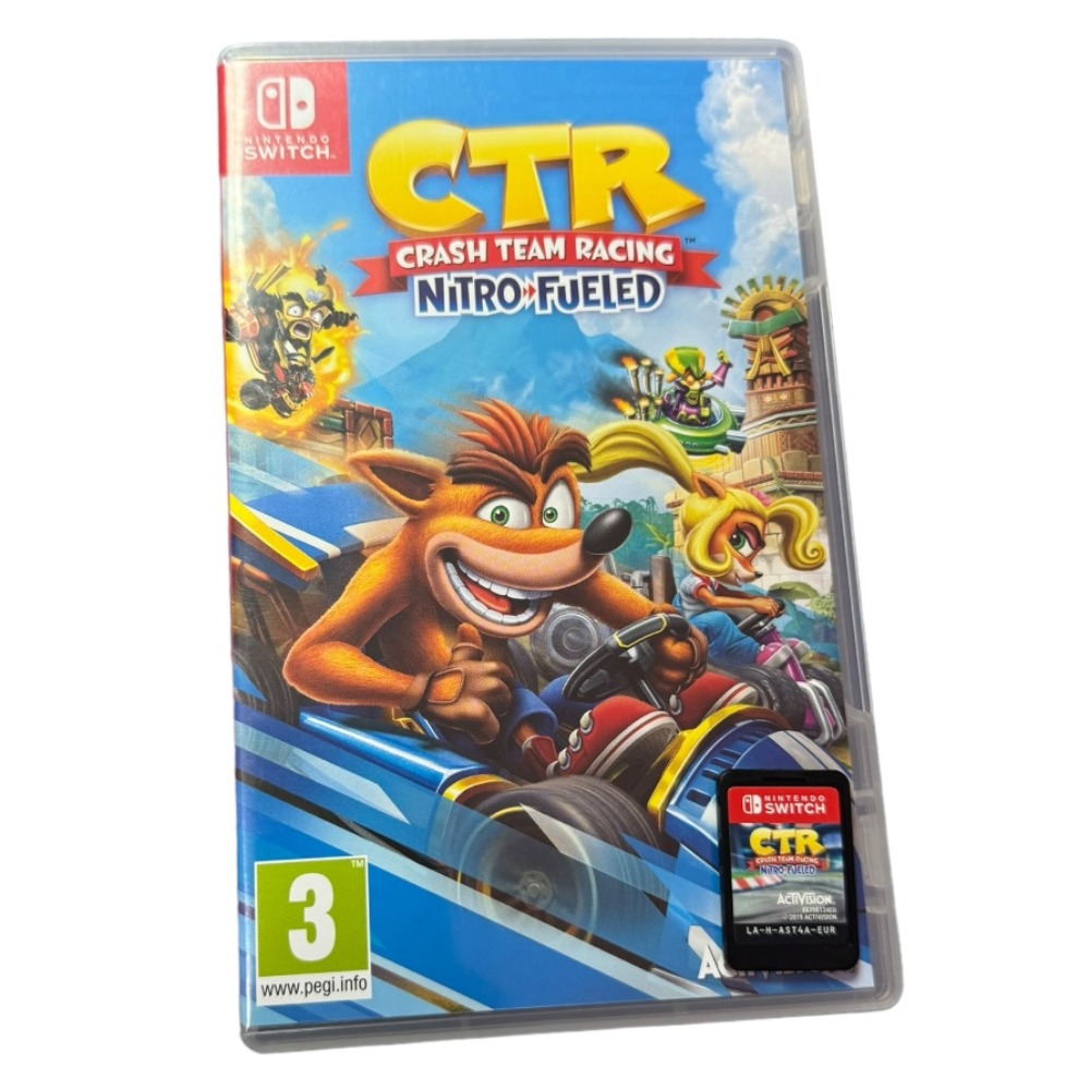 Pre-owned Nintendo CTR Crash Team Racing Nitro Fueled Switch Game ...